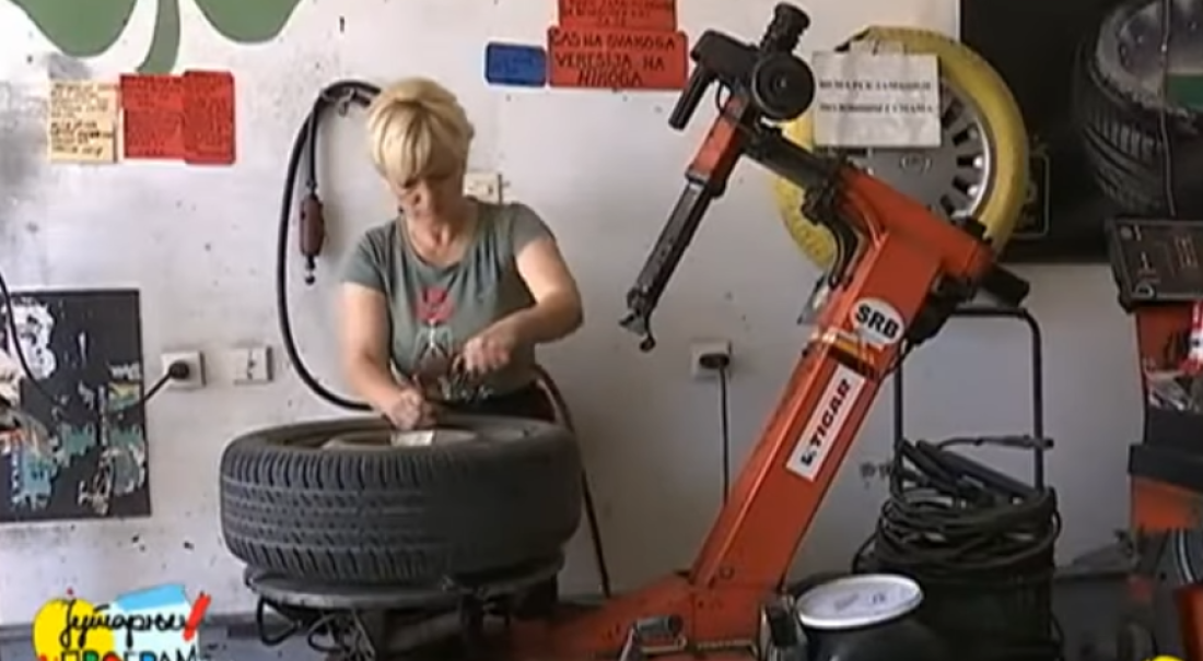 Jovanka već 11 godina sama radi kao vulkanizer