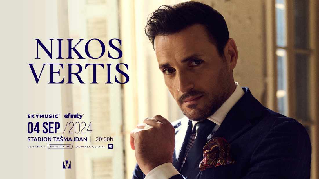 Nikos Vertis ponovo u Beogradu! Koncert je 4. septembra