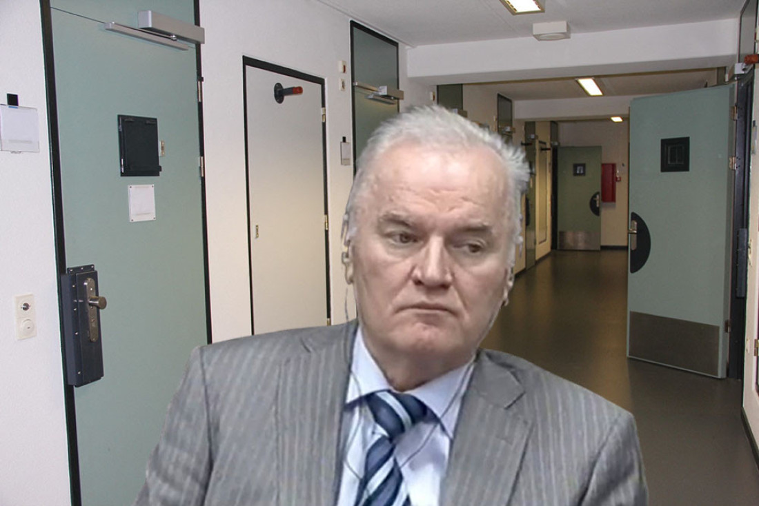 Ratko Mladić teško povređen u Hagu