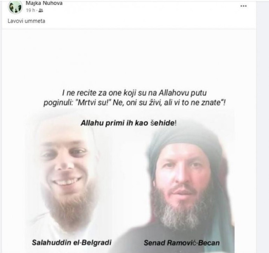 Ovako je vehabija Senad Ramović zapretio u video-testamentu