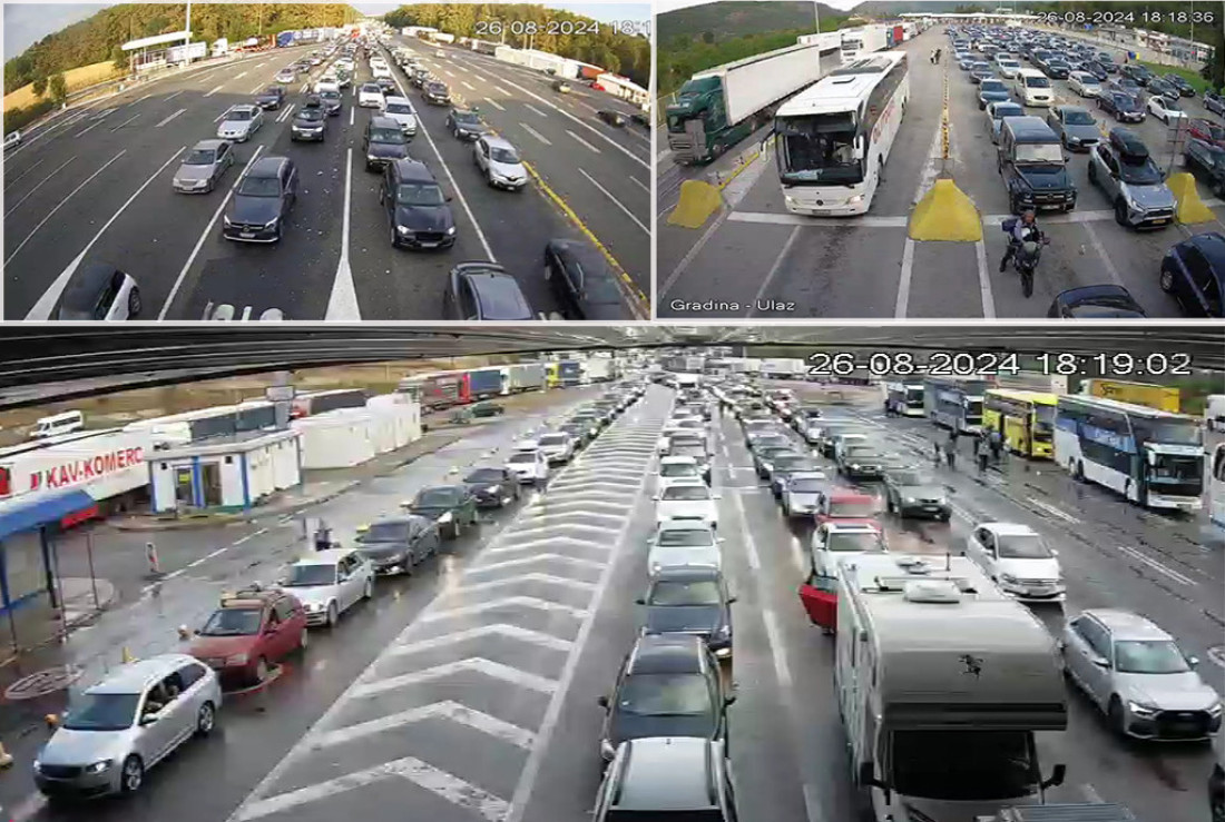 Stanje na granicama 26. avgust