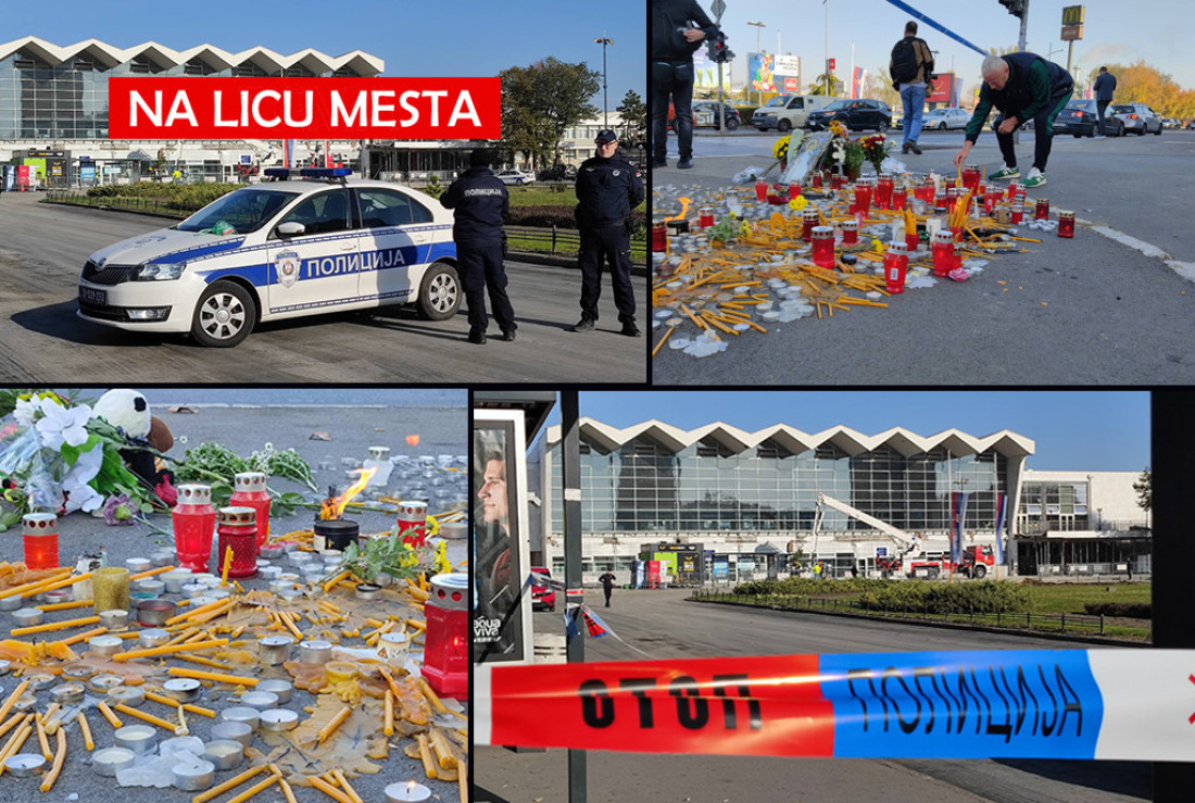 Tišina, muk, neverica i suze u Novom Sadu