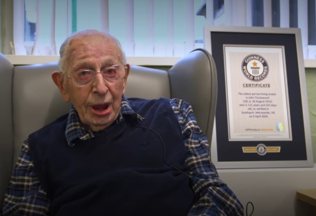 Umro najstariji čovek na svetu Džon Tinisvud