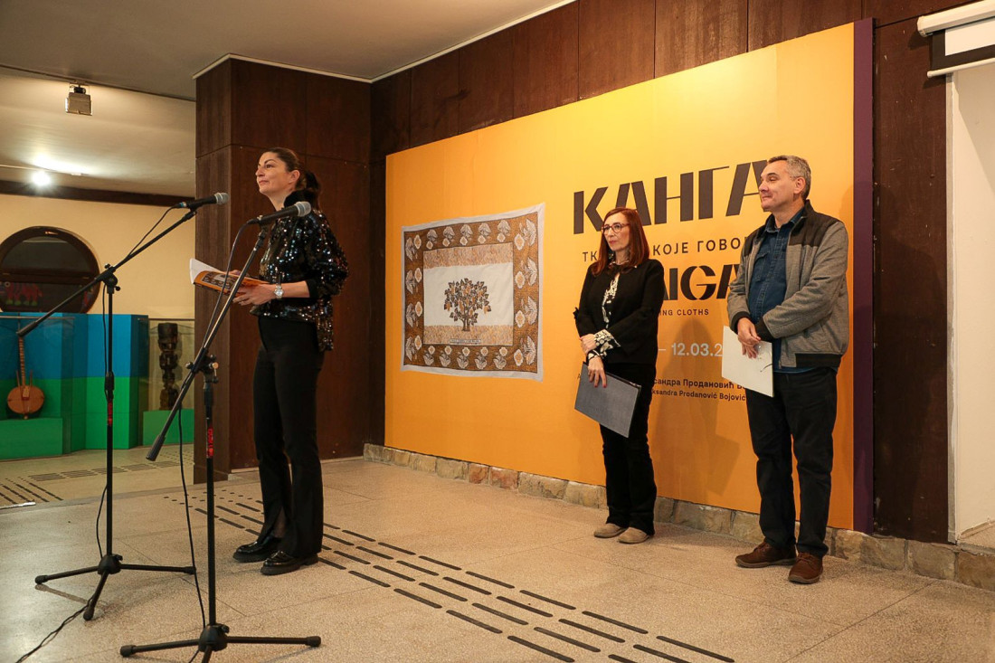 Otvorena izložba "Kanga – tkanine koje govore"