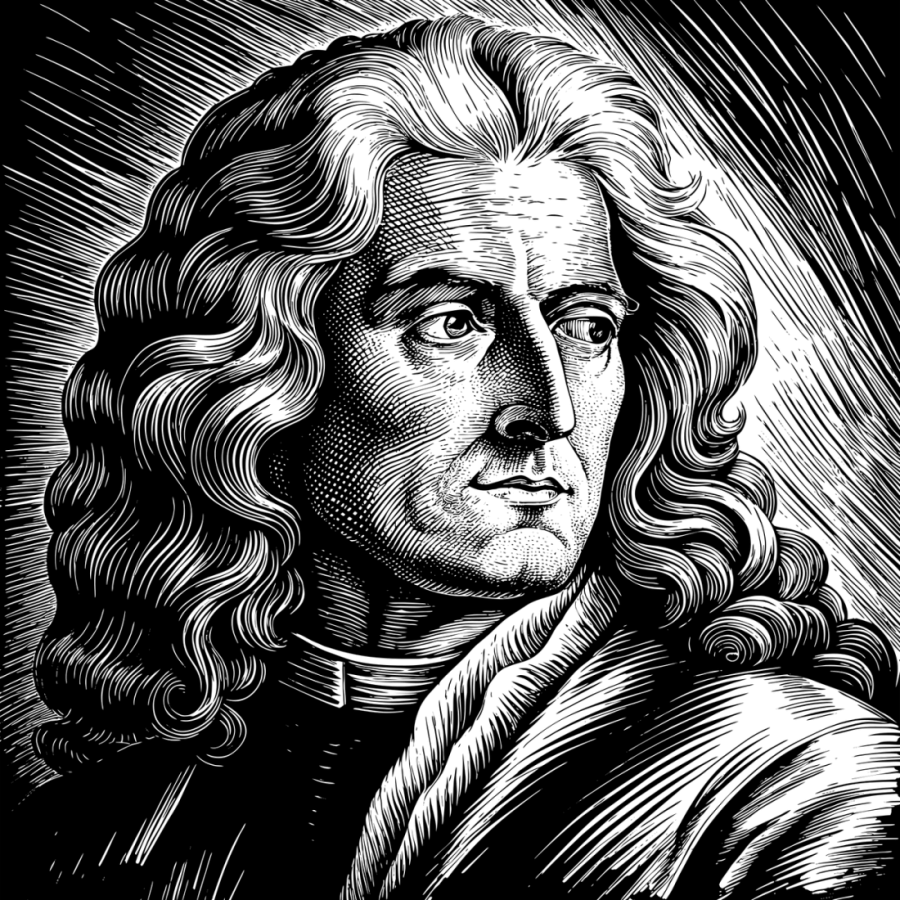 Isak Njutn - biografija