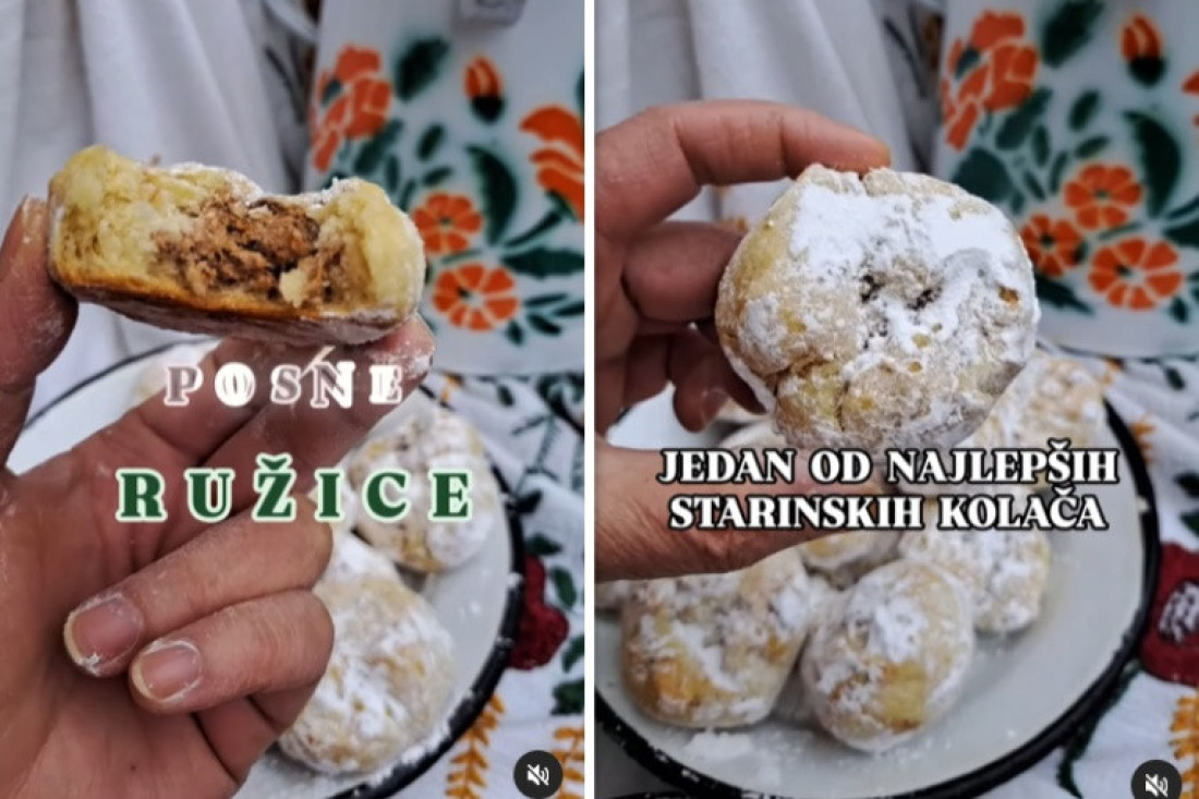 Recept dana: Ružice s orasima i džemom