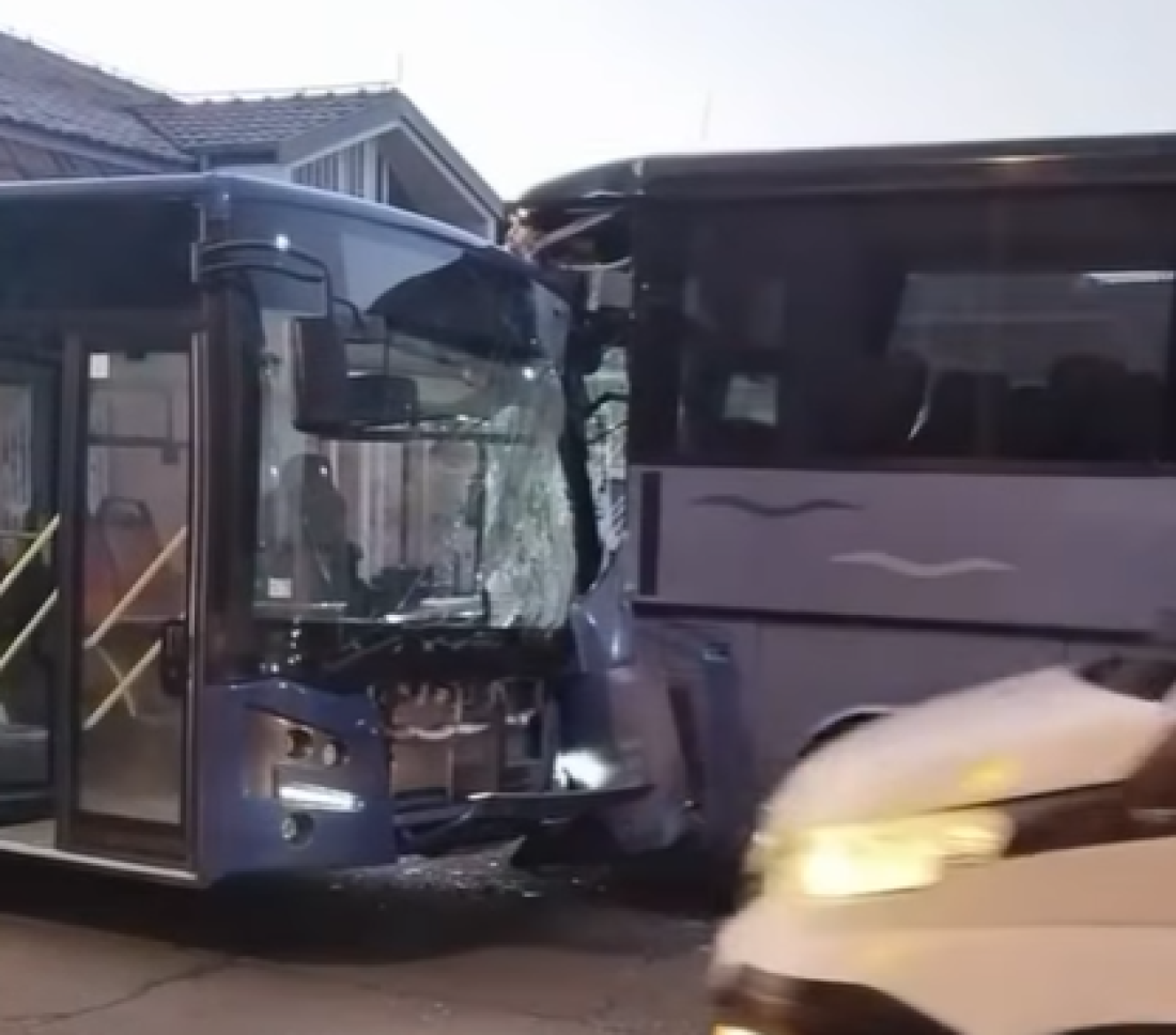 Sudar autobusa u Zemunu, ima povređenih