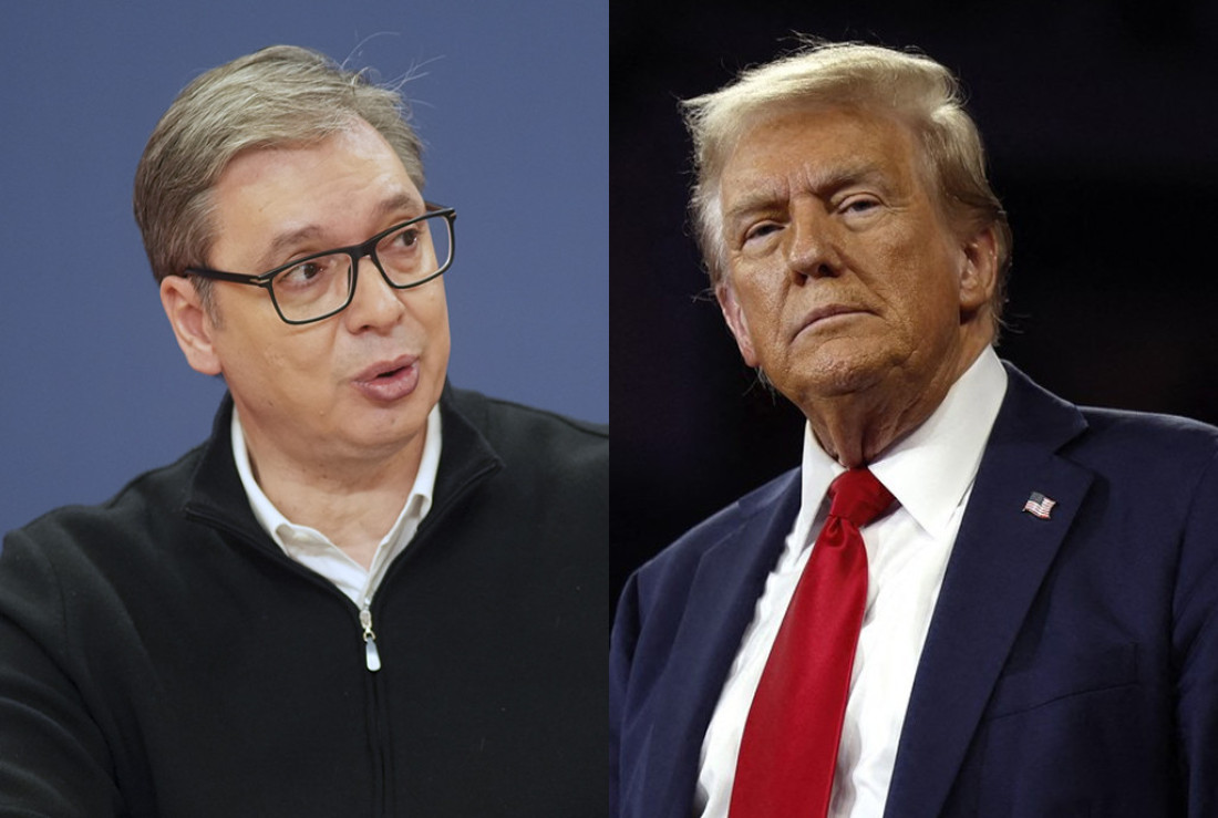 Tramp pisao Vučiću