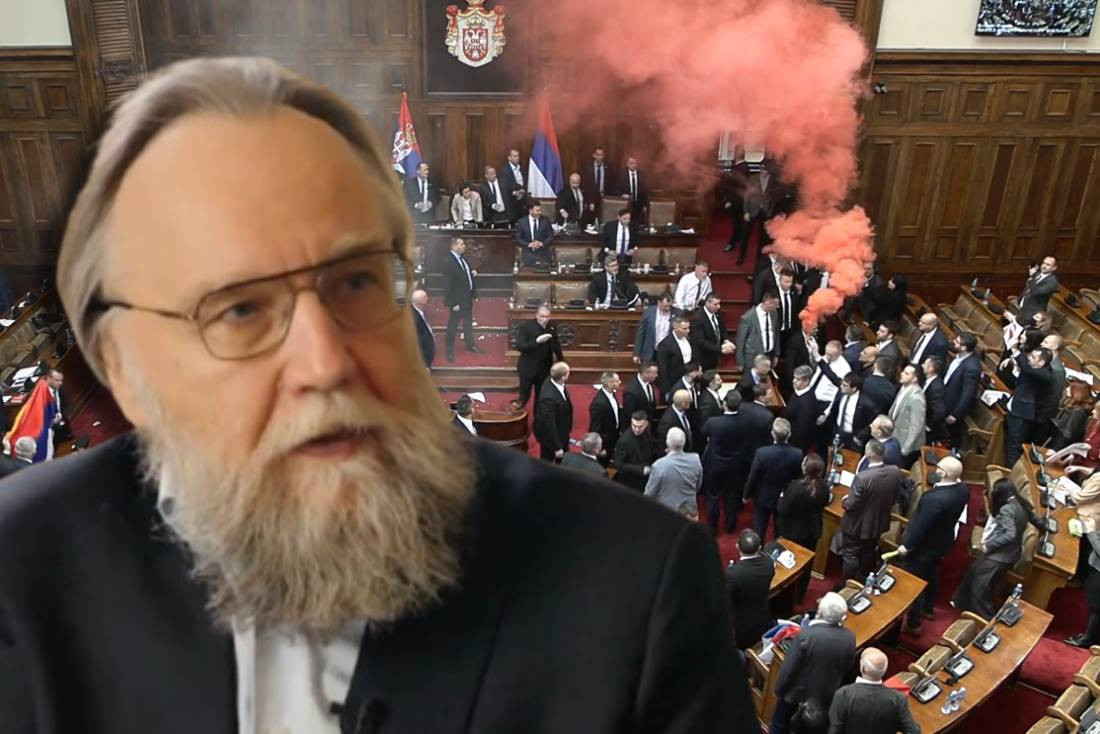 Aleksandar Dugin o nasilju opozicije u Skupštini Srbije
