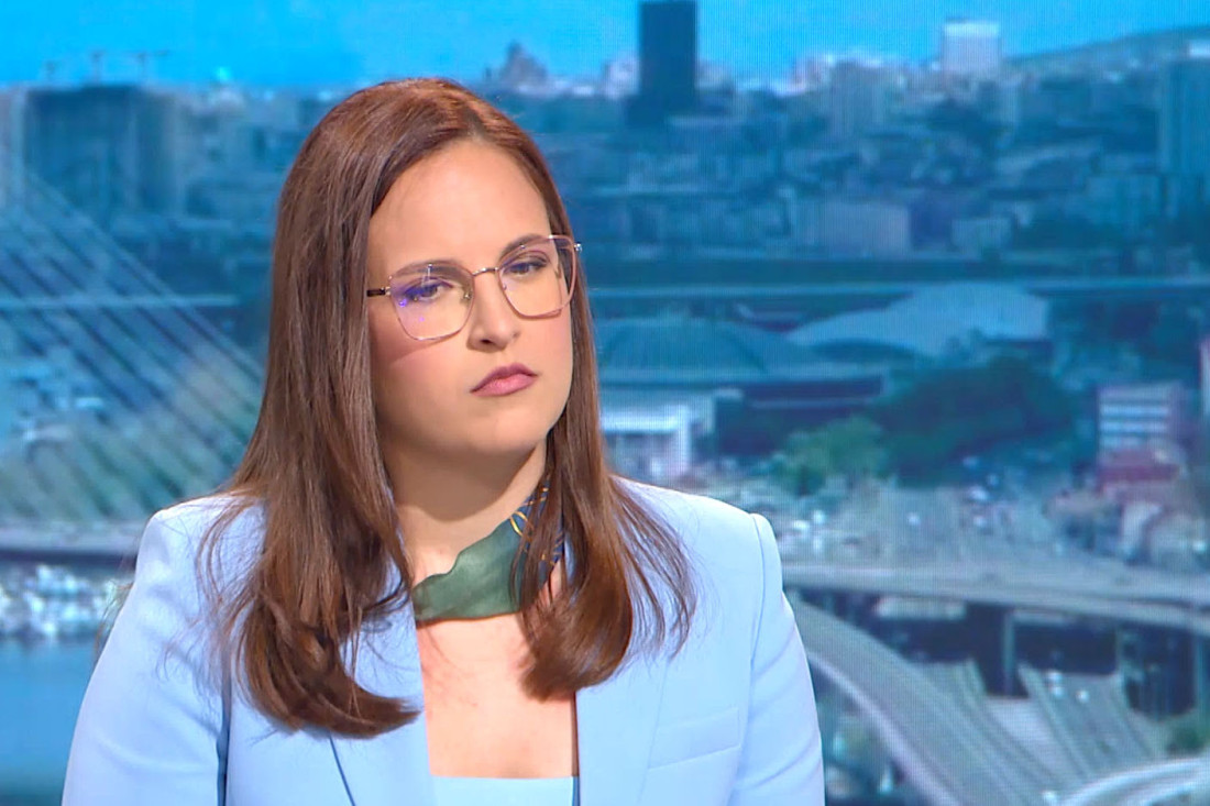 Sara Pavkov u učešću u Vladi Srbije