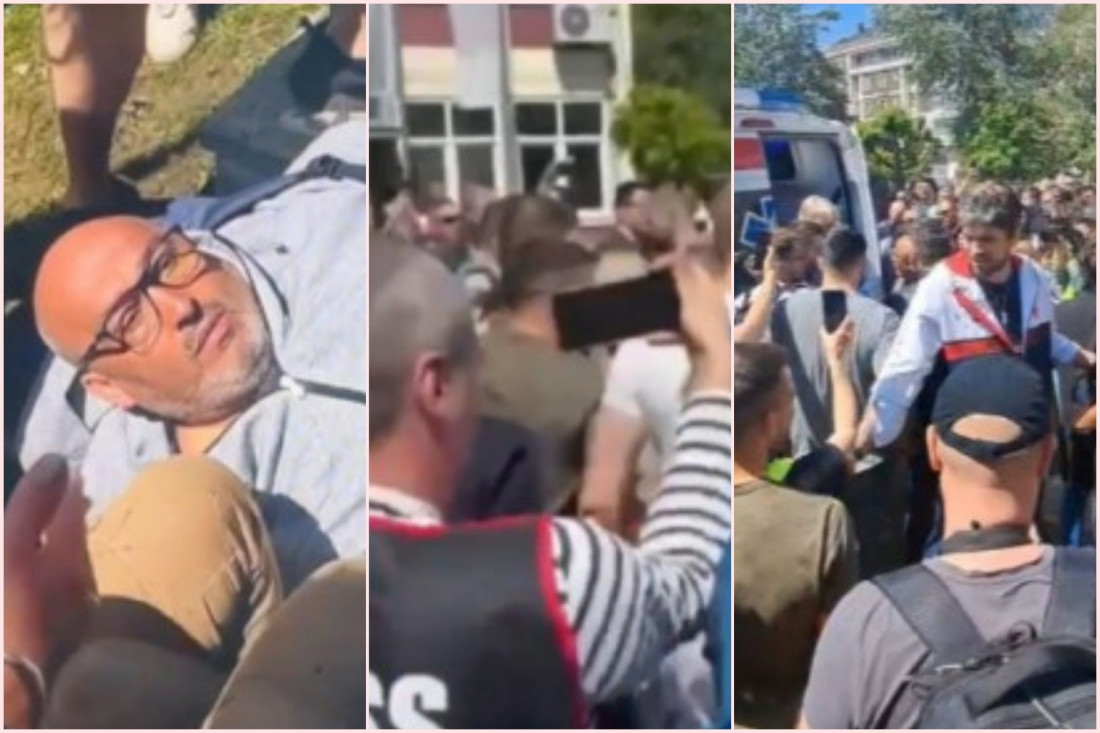 Blokaderi kidišu na profesora