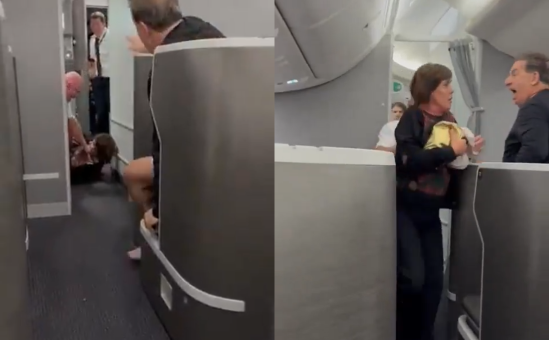 Žena pokušala da uđe u kokpit, pa dobila po nosu