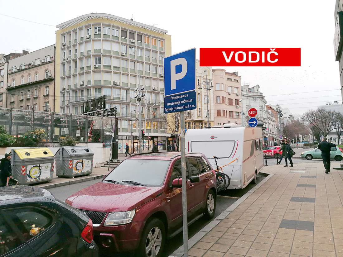 Ovo su nove parking zone u centru Beograda