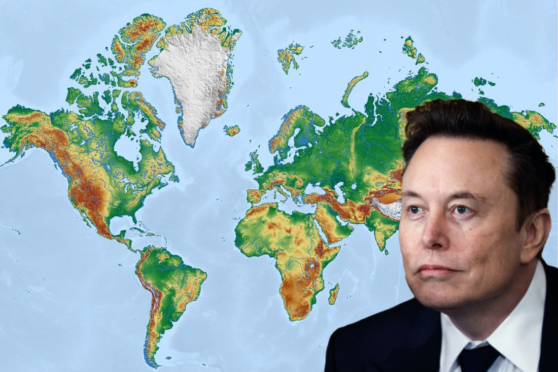 Ilon Mask objavio mapu celog sveta uz upozorenje!