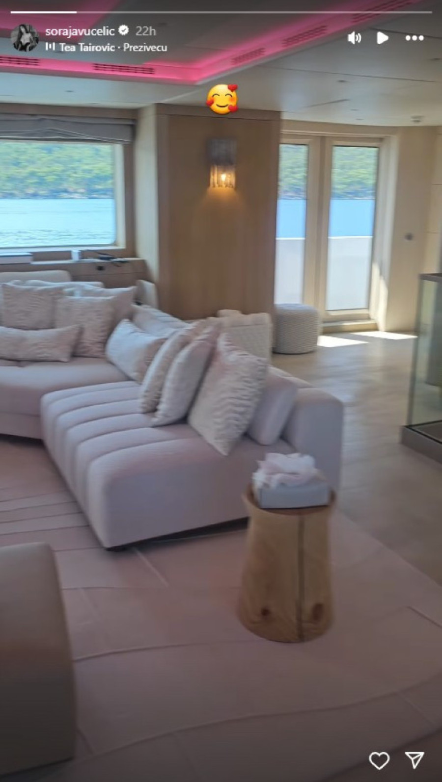 Soraja Vučelić ima luks jahtu na dva sprata